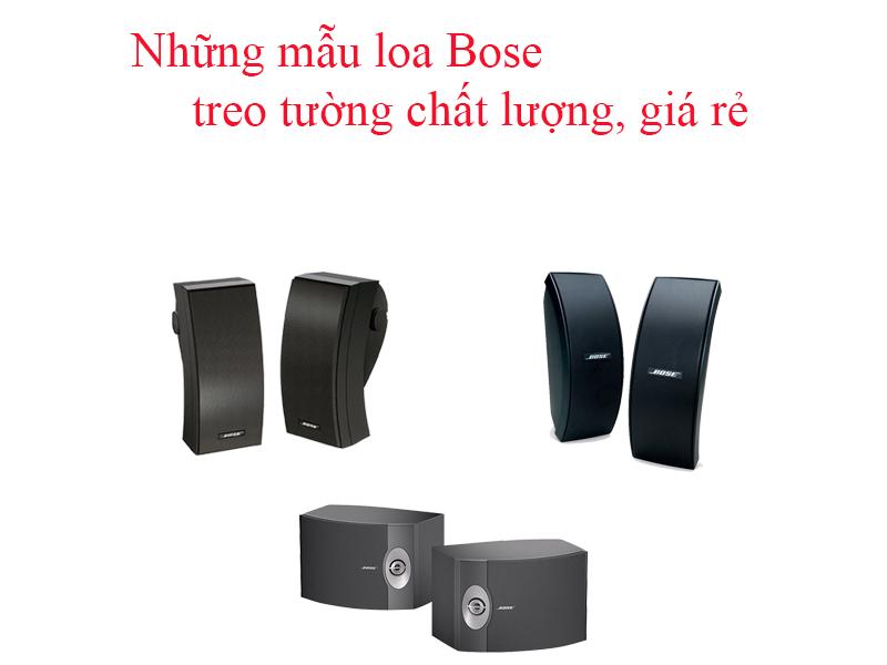 Những mẫu loa treo tường Bose chất lượng, giá rẻ nhất - Gia Bảo Audio